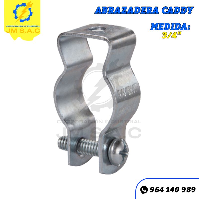 ABRAZADERA CADDY CLAMP 3/4" - CORPORACIÓN INDUSTRIAL JM